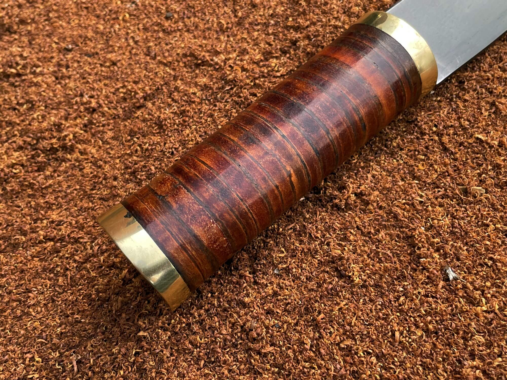 Blackened Viking Seax Knife - Custom High Carbon Steel - Best Hunting ...