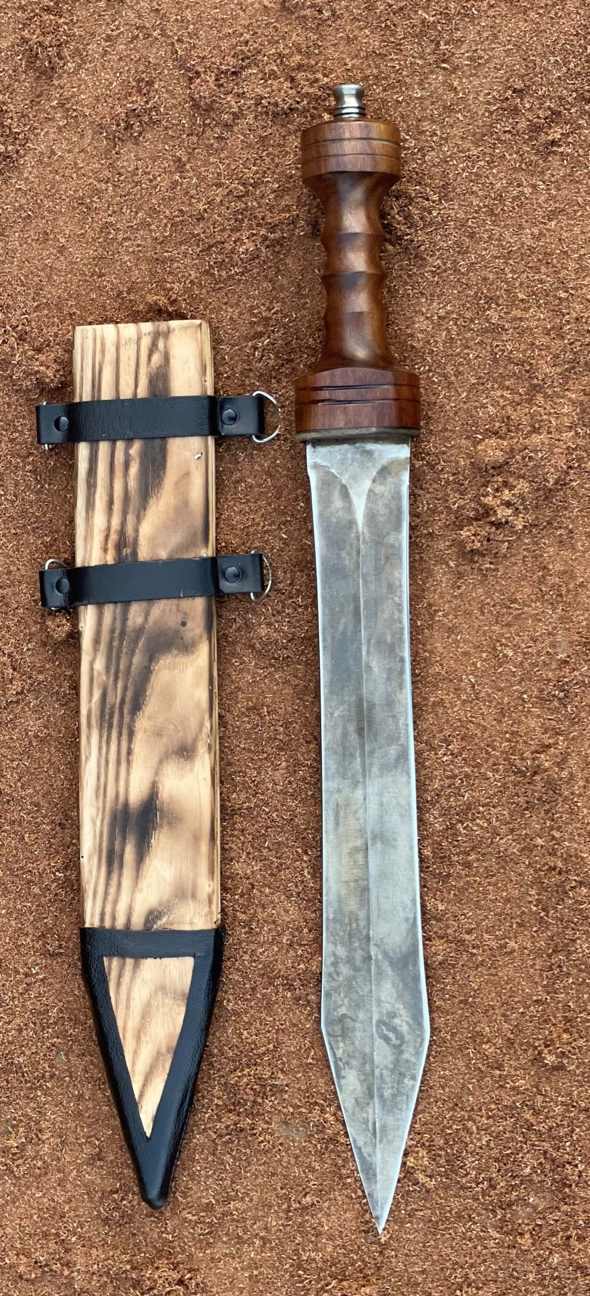 Custom Made Roman Gladius Hand Forged Spartans Gladiators Sword - Best ...